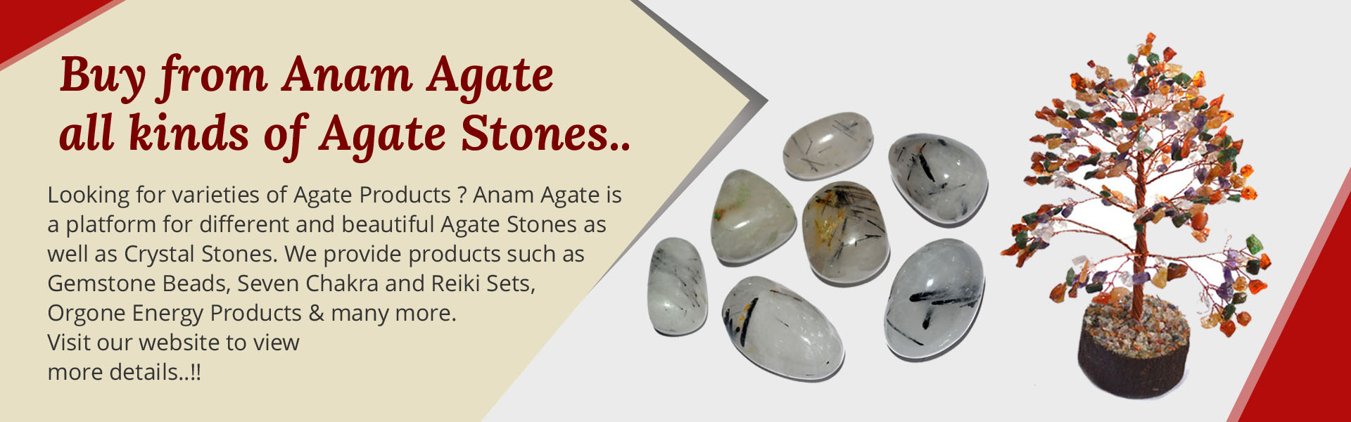 Wholesale Supplier of Metaphysical Healing Crystals Stone